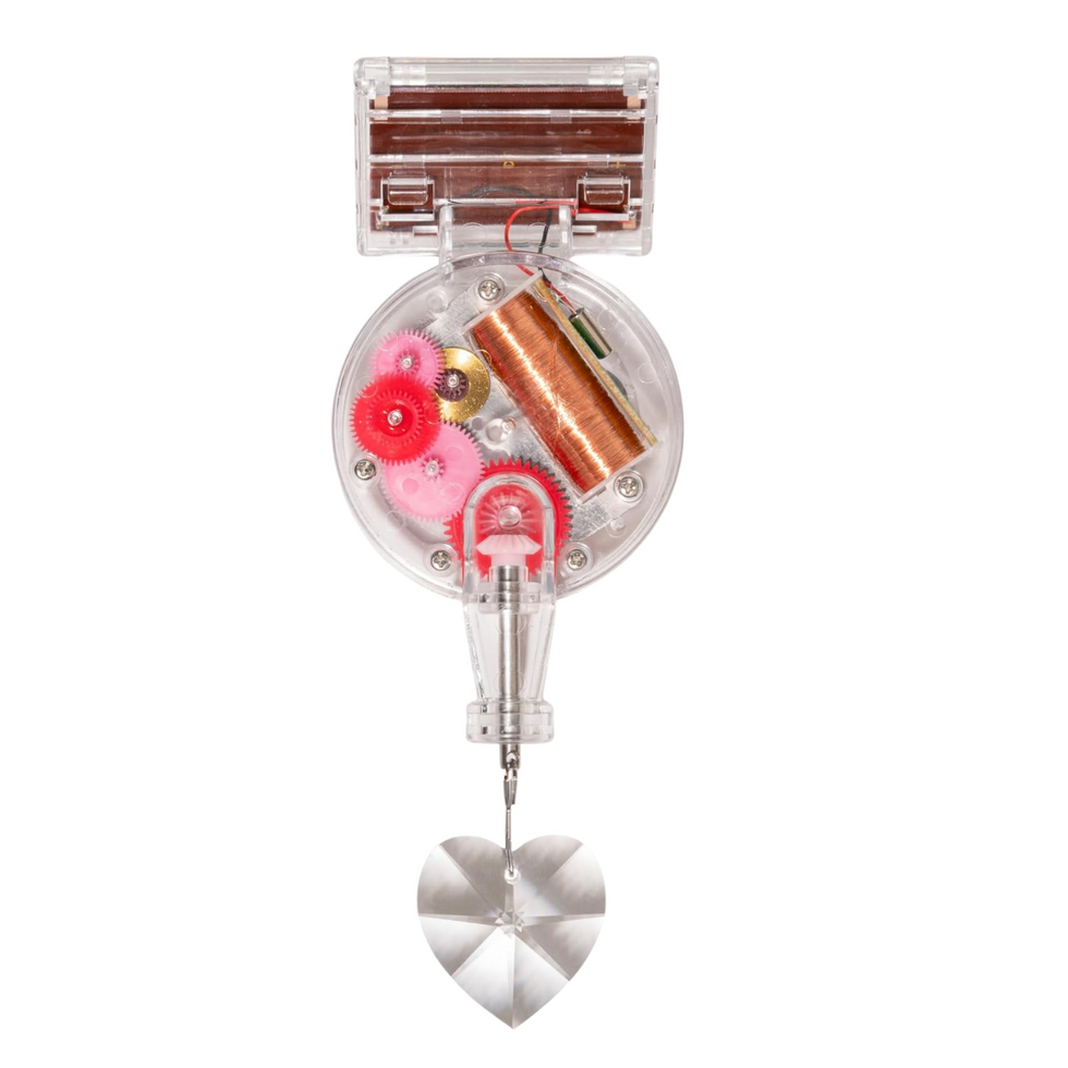 Solar Powered Prism Suncatcher Window Spinner, Hanging Mount – BUILDERSHOPE